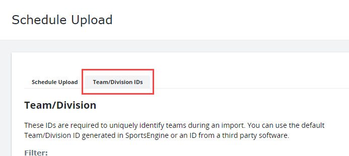 Downloading SportsEngine Mapping Codes - Cactusware