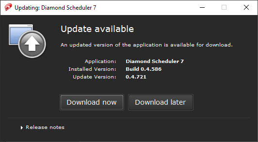 Upgrading from Diamond Scheduler 7 to 8 - Cactusware